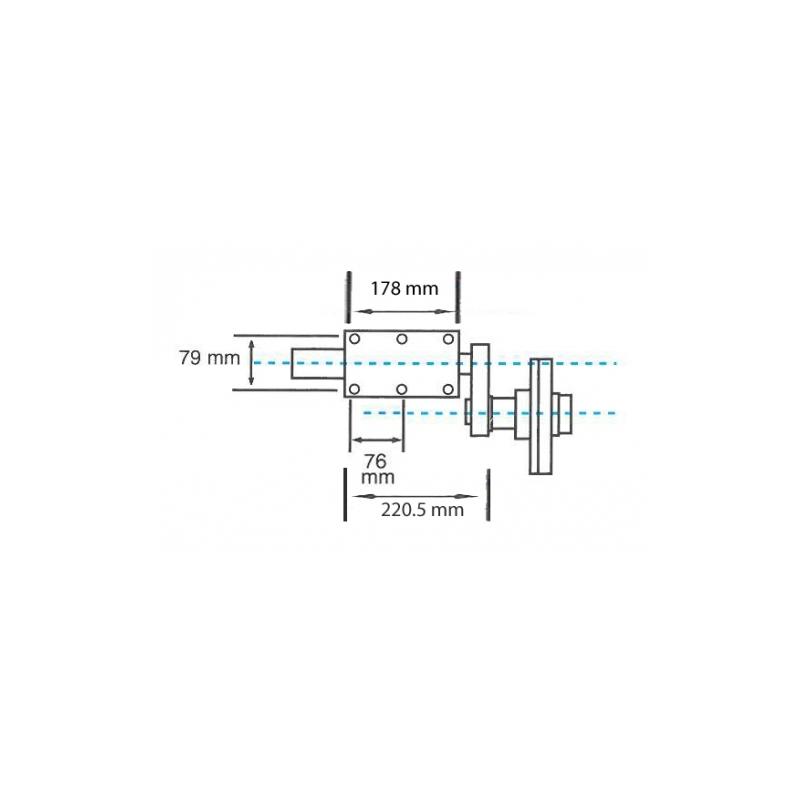 Indespension 350kg Stub Axle Unbraked Suspension Unit Complete With ...