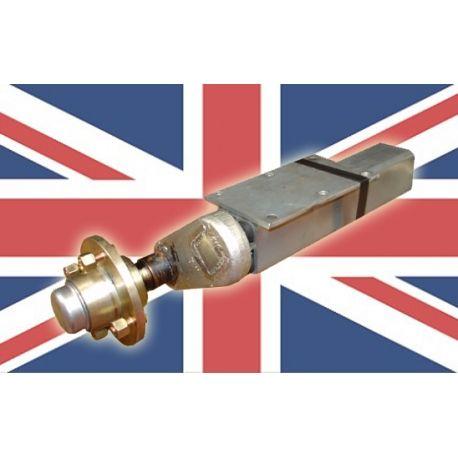 Indespension 750kg Extended Stub Axle Unbraked Suspension Unit Complete ...