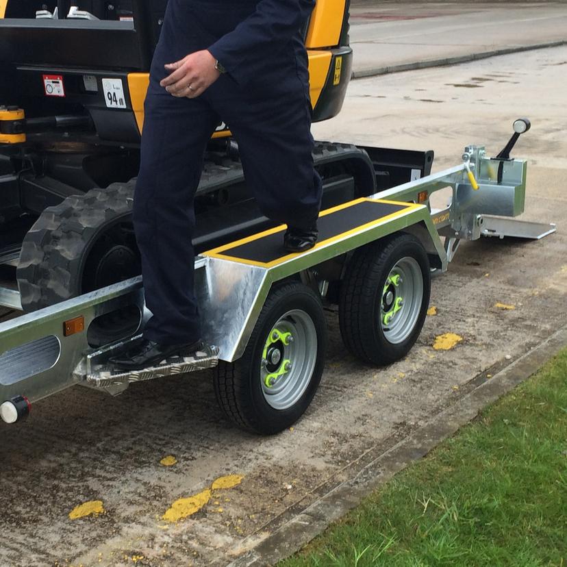 Indespension Alumax 10' x 5'7" Plant Trailer - 3500kg | Indespension