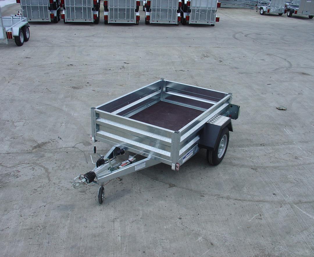 Indespension Braked 6' X 4' Single Axle Trailer | Indespension