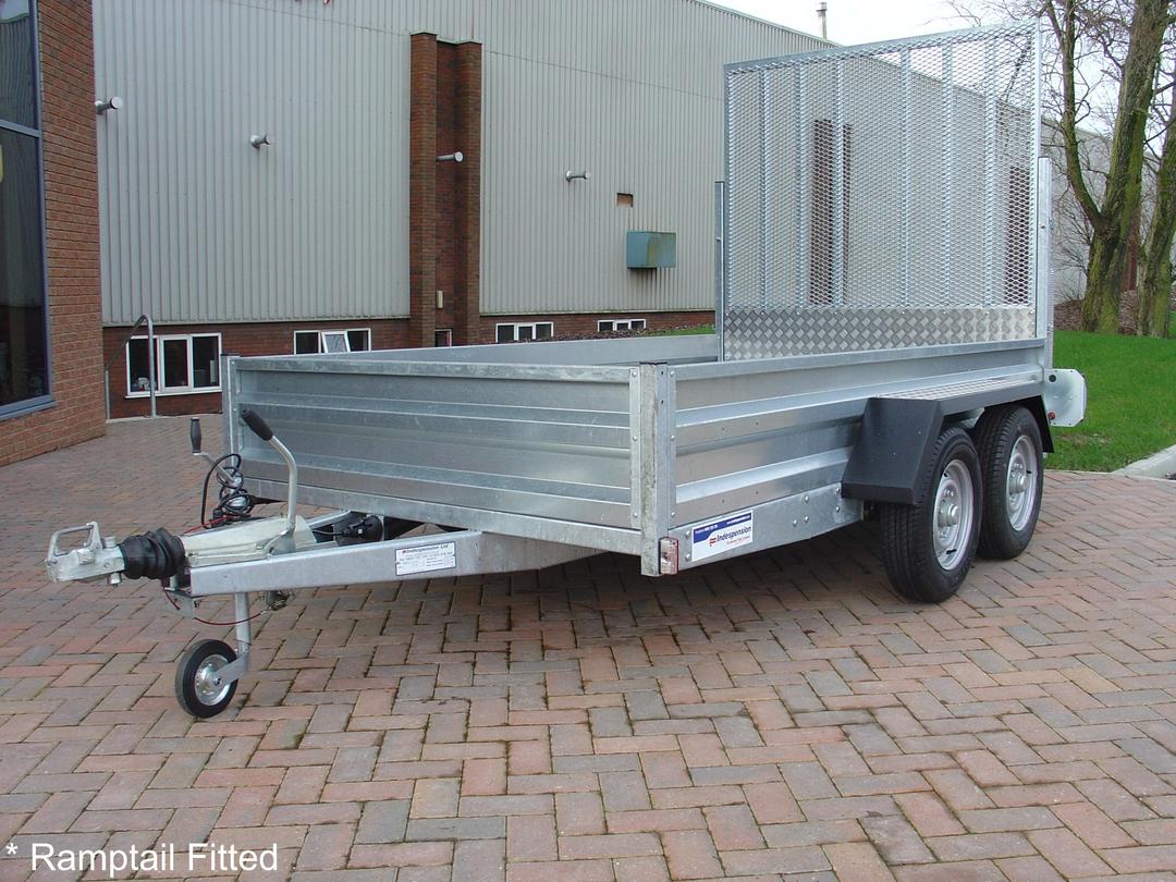 Indespension Braked 10' X 5' Twin Axle Trailer | Indespension