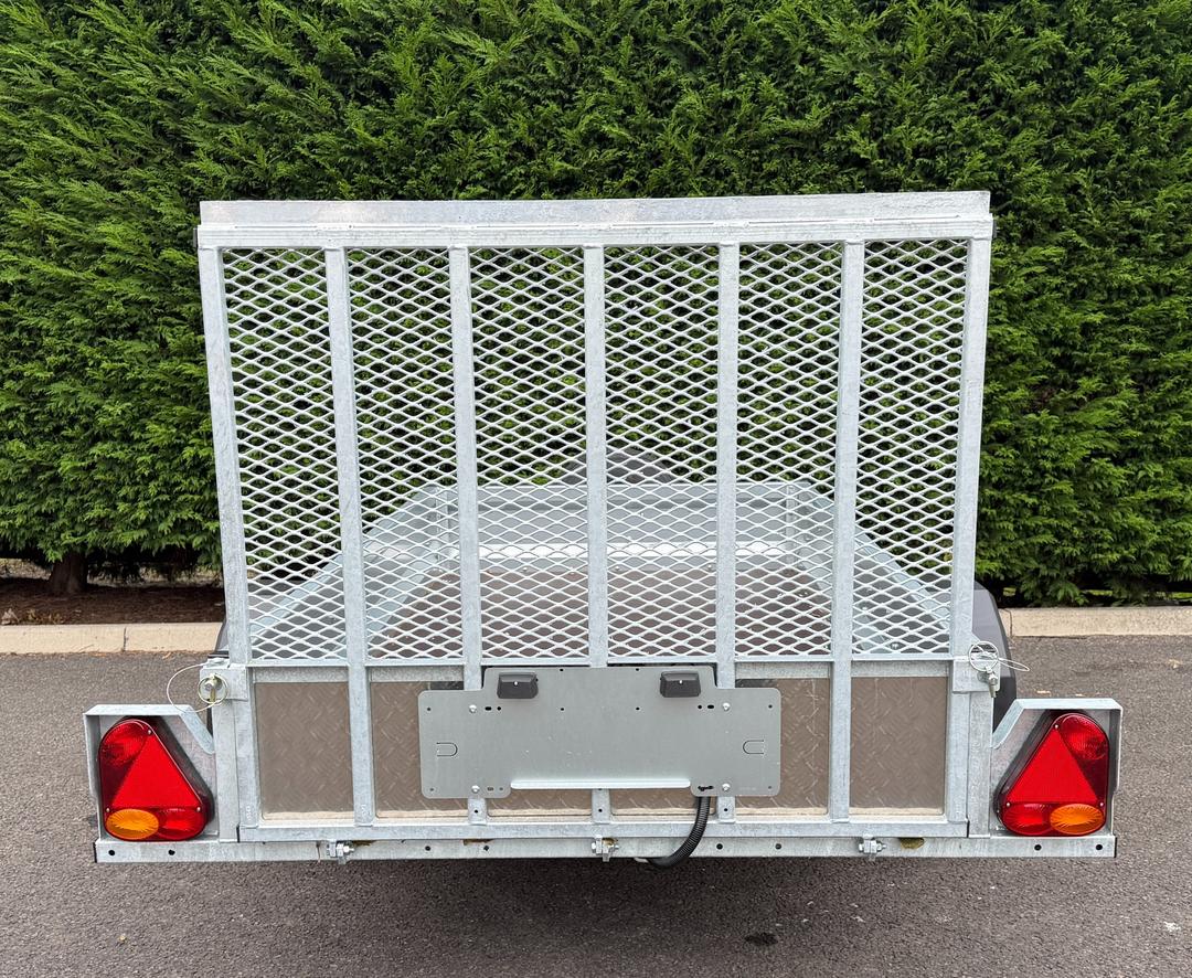 Indespension Unbraked 8' X 4' Single Axle Trailer (Ramptail) | Indespension