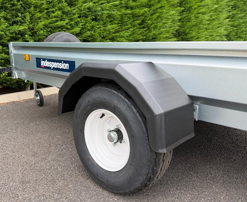 Indespension Unbraked 8' X 4' Single Axle Trailer (Ramptail) | Indespension